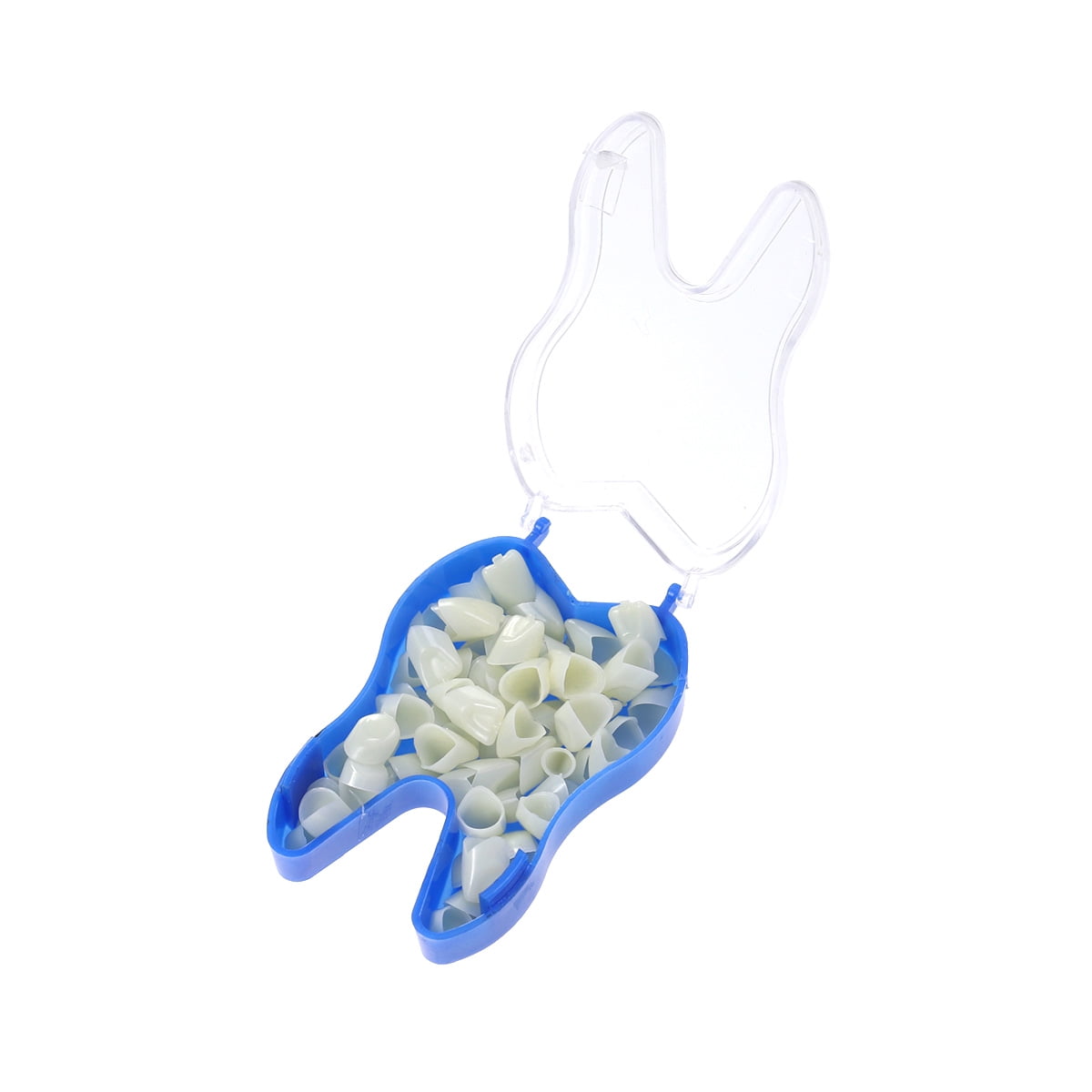 EeaseMX caja pequeña de corona temporal dental para dientes frontales ...