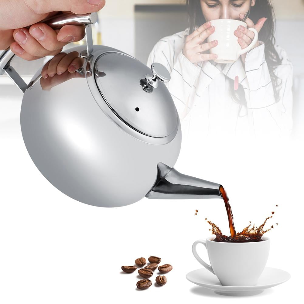 Click here for Cergrey 2l Stainless Steel Teapot Coffee Tea Pot K... prices
