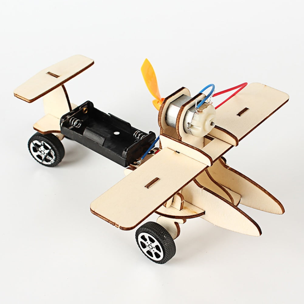 FUNNYFAIRYE Wooden Construction Science Projects Assembly Mechanical ...