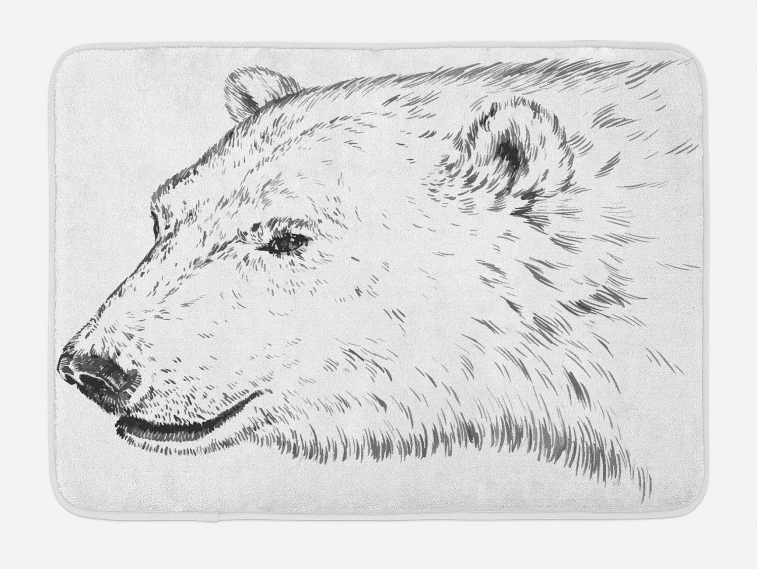 Bear Profile Drawing