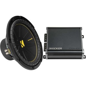 KICKER 15-Inch Subwoofer, 500W, 2-Ohm DVC, COMPVR Series - Walmart.com