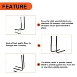 Kojem 4" 4-1/2" Camper RV Bumper Mount Tote Tank Carrier Rack Camco ...