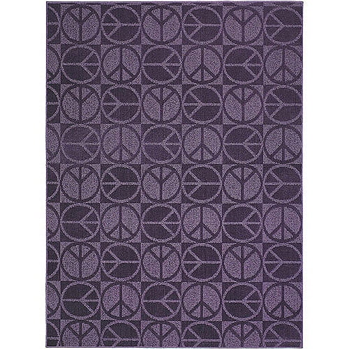 Garland Peace Sign Rug - Walmart.com