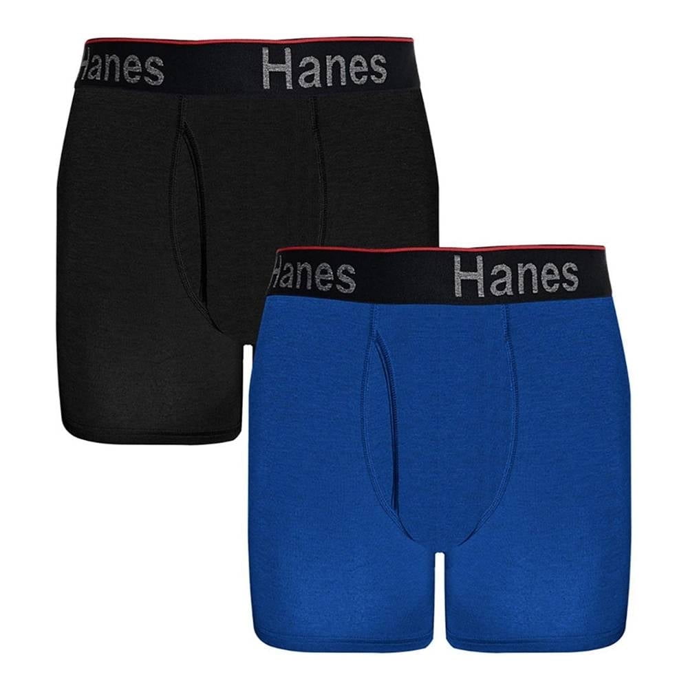 Bóxer Hanes Red Label para Hombre, 2 Piezas Multicolor Talla G ...