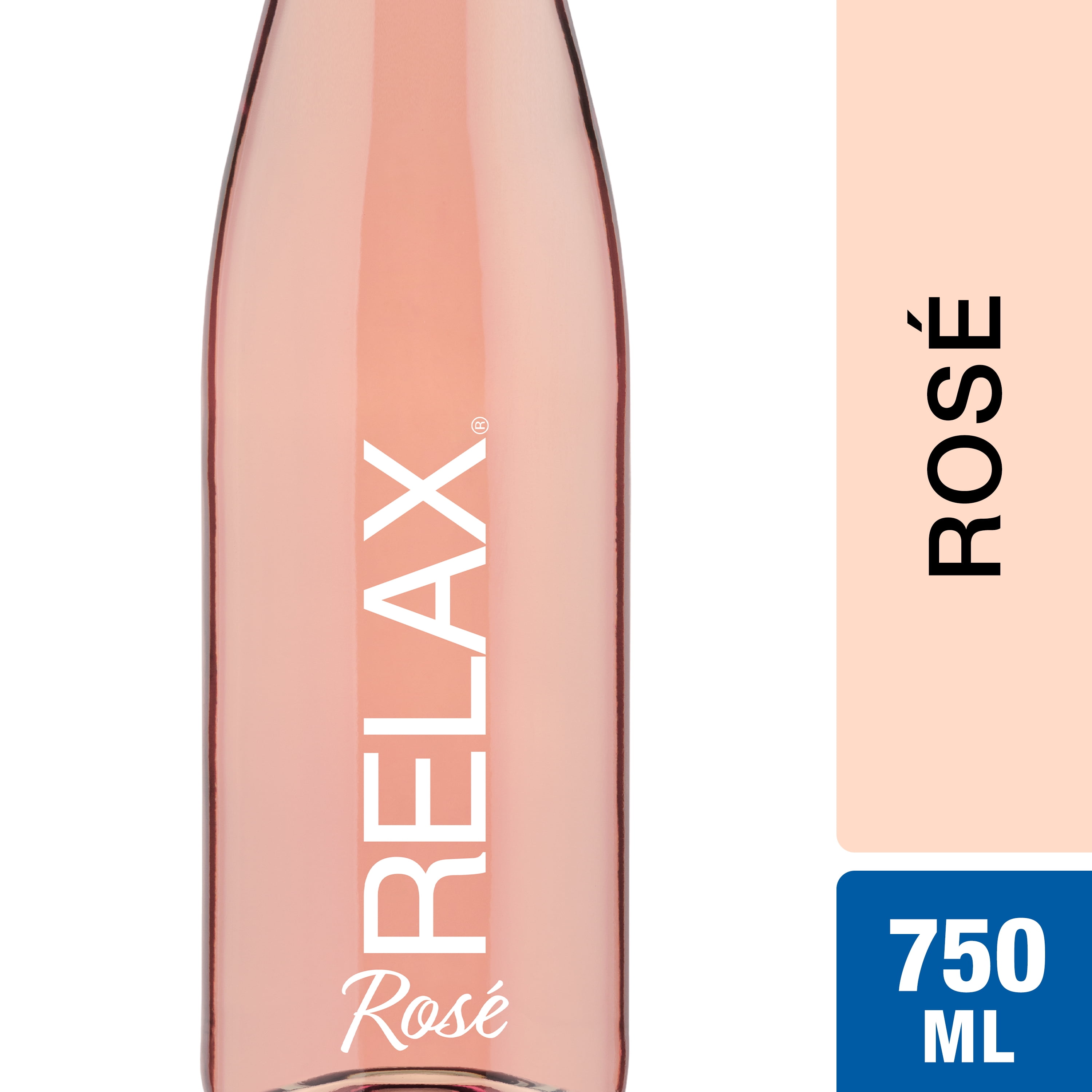 Relax Rosé Wine, Spain, 750mL - Walmart.com