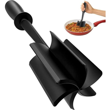 Meat Chopper Ground Beef Masher with 5Blade Head Versatile HighTemp ...