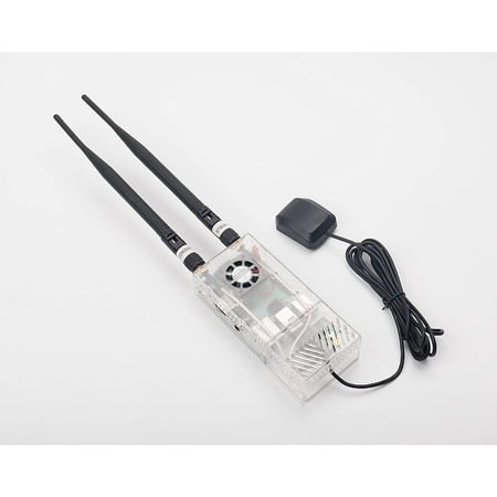 Clear Case with Fan Compatible for ADS-B Raspberry Pi Stratux DIY Kit ...