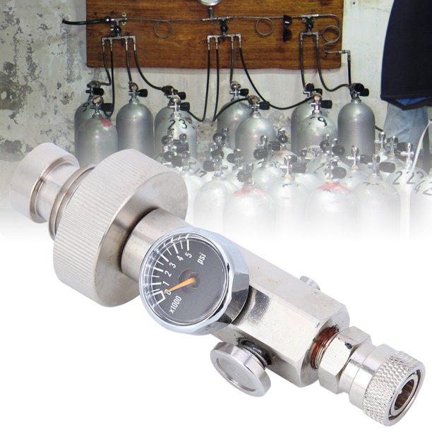 Greensen Stainless Steel Hex Inflation Diving Oxygen Cylinder High ...