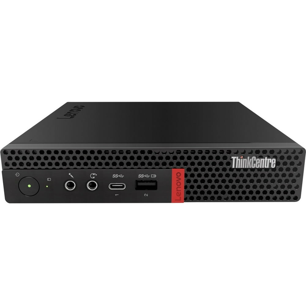 Lenovo ThinkCentre M720q 10T70034US Desktop Computer, Intel Core i3 8th ...