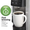 Hamilton Beach FlexBrew Advanced 5-in-1 Coffee Maker, Removable Dual ...