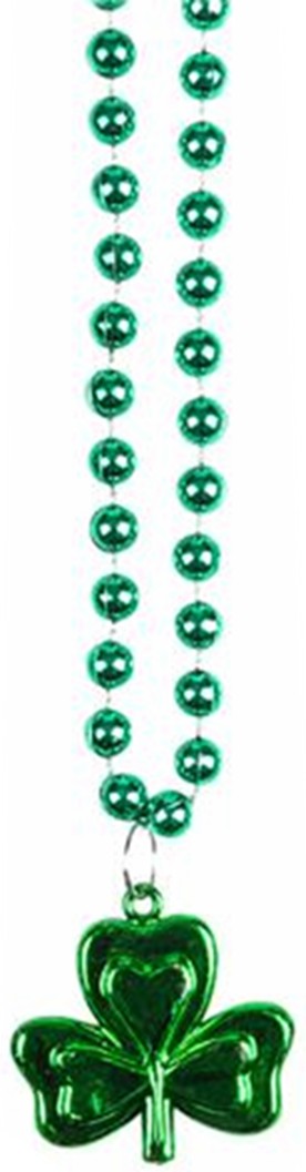 Irish Shamrock 8mm Bead Chain 33" - Walmart.com