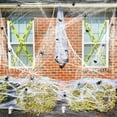 1400 Sqft Halloween Spider Webs Decorations With 150 Extra Fake Spiders
