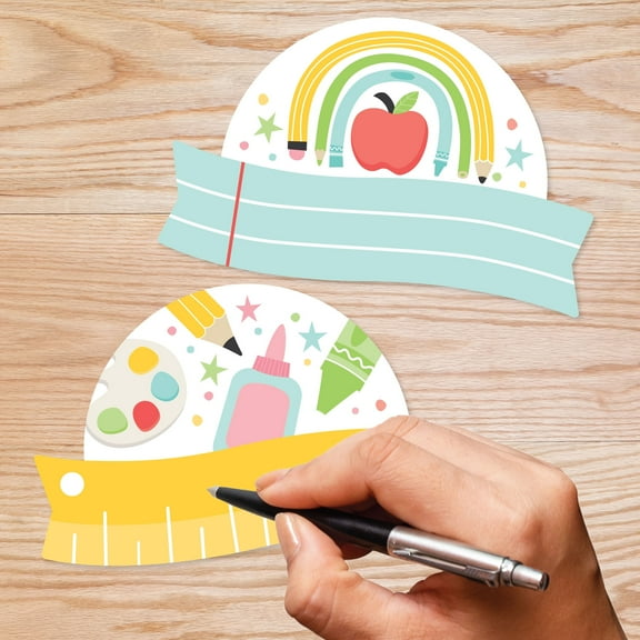 Big Dot of Happiness Fall Leaves - DIY Blank Paper Desk or Locker ...