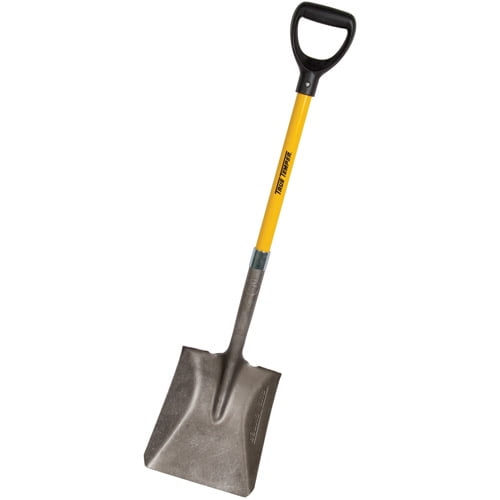 Ames 163034800 16 Gauge Steel Square Shovel With Fiberglass Handle ...