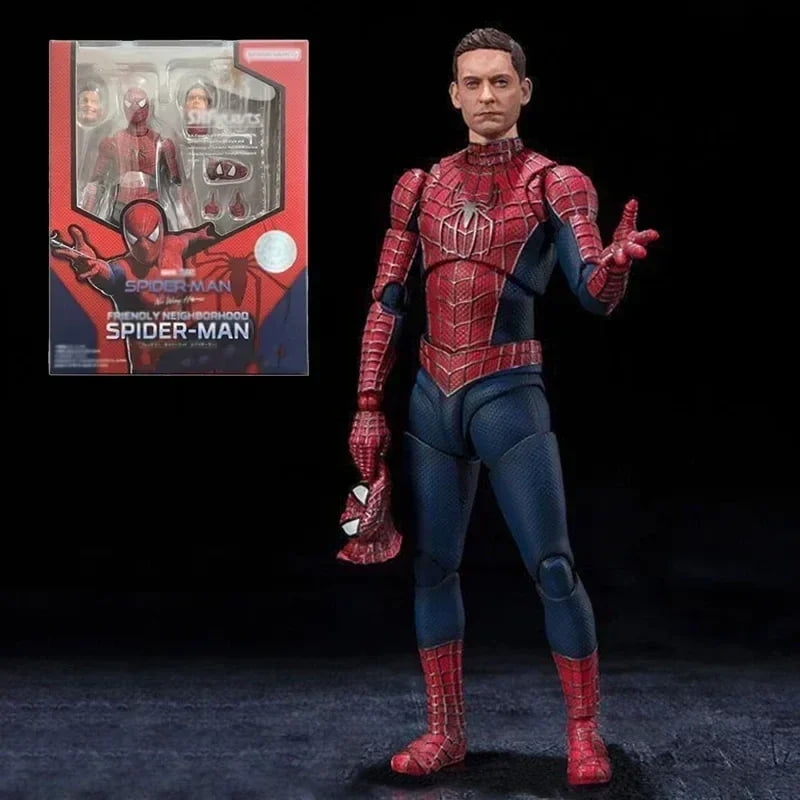 Spiderman 3 Tobey Maguire Figure Spider-Man: No Way Home Anime Action ...