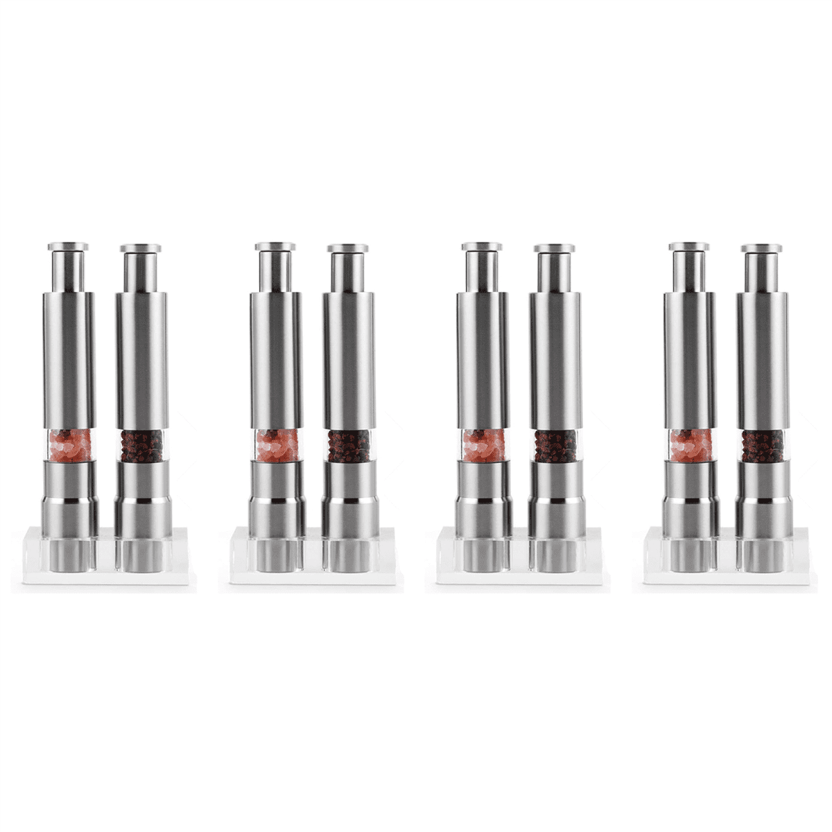 Click here for Unbranded Salt And Pepper Grinder Set Of 8  Pepper... prices