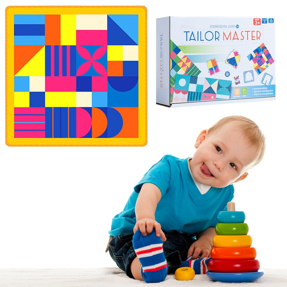 Montessori Thinking Training Puzzle Toy V (caja Color en Inglés Tailor ...
