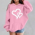 CAIXIA Girls Hoodies Lightweight Fall Hooded Sweatshirts Long Sleeve ...