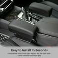 Coofit Soft Car Armrest Support, Adjustable Height PU Leather Console ...