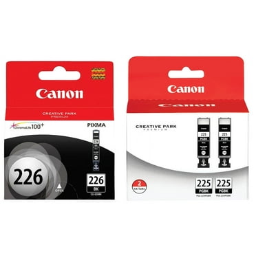 Canon PGI-225/CLI-226 Ink Tank Combo Pack + CLI-226 Gray Ink Tank for ...