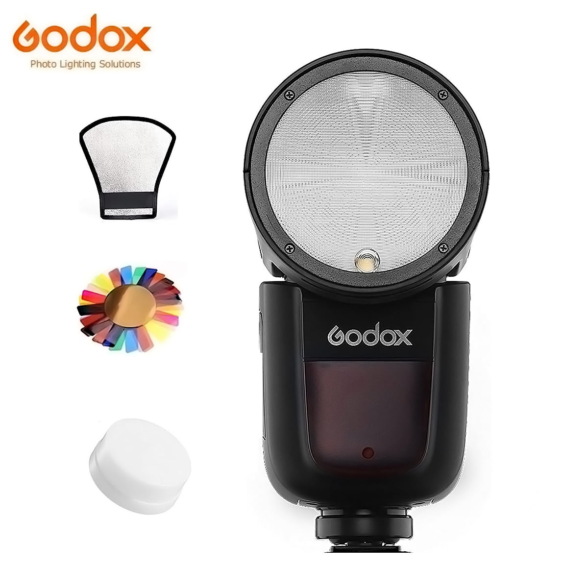 GODOX V1-N TTL Li-Ion Flash for Nikon, 76Ws 2.4G TTL Round Head ...