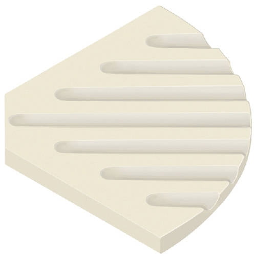 Transolid Decor 5-1/2" Corner Soap Dish, Available in Various Colors ...