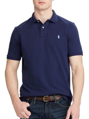 Classic Fit Cotton Mesh Polo - Walmart.com