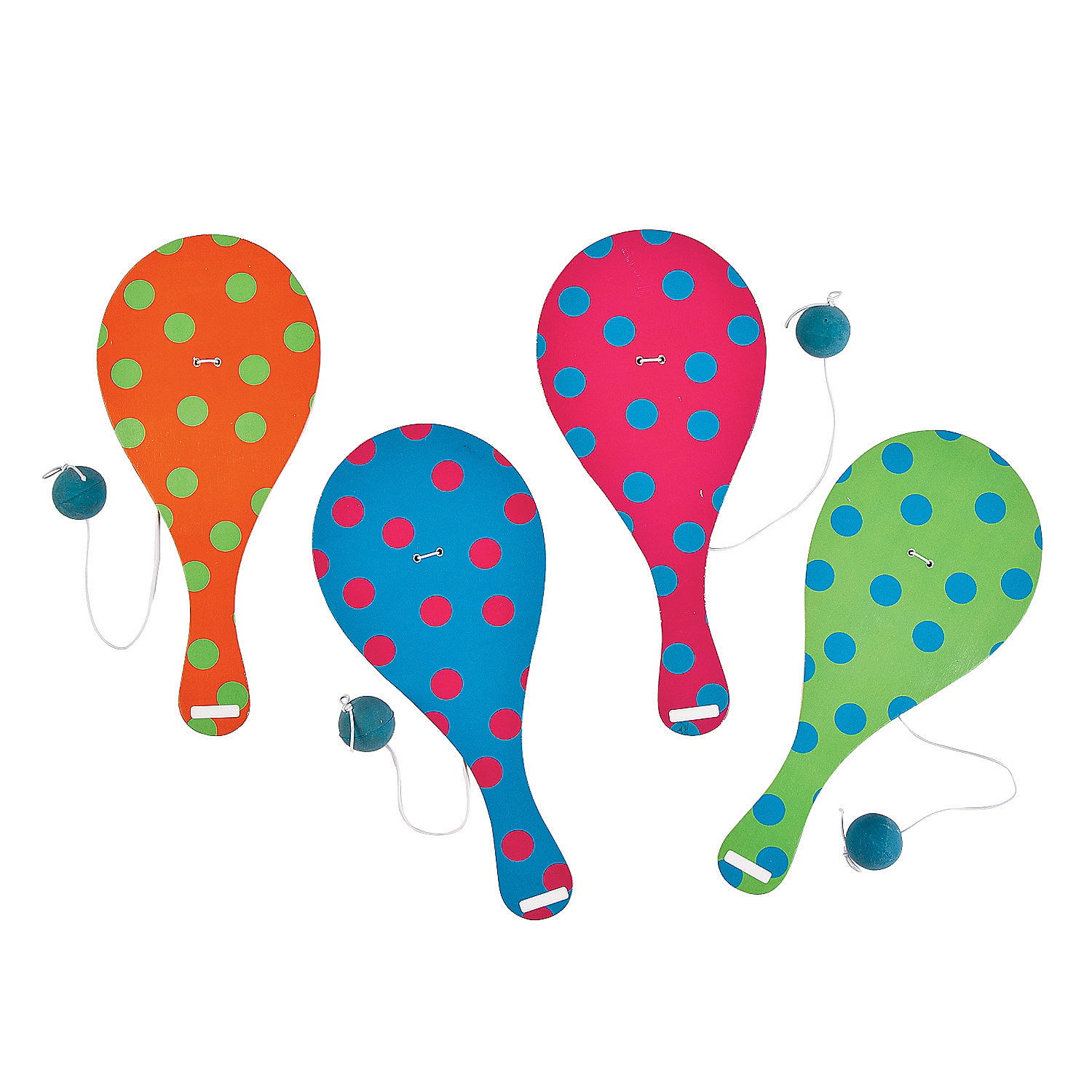 Fun Express - Spring Bright Paddleballs for Spring - Toys - Value Toys ...