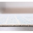 Capitola Natural Weave Hand-Tufted Wool Area Rug Blue, 8x10 FT, New ...