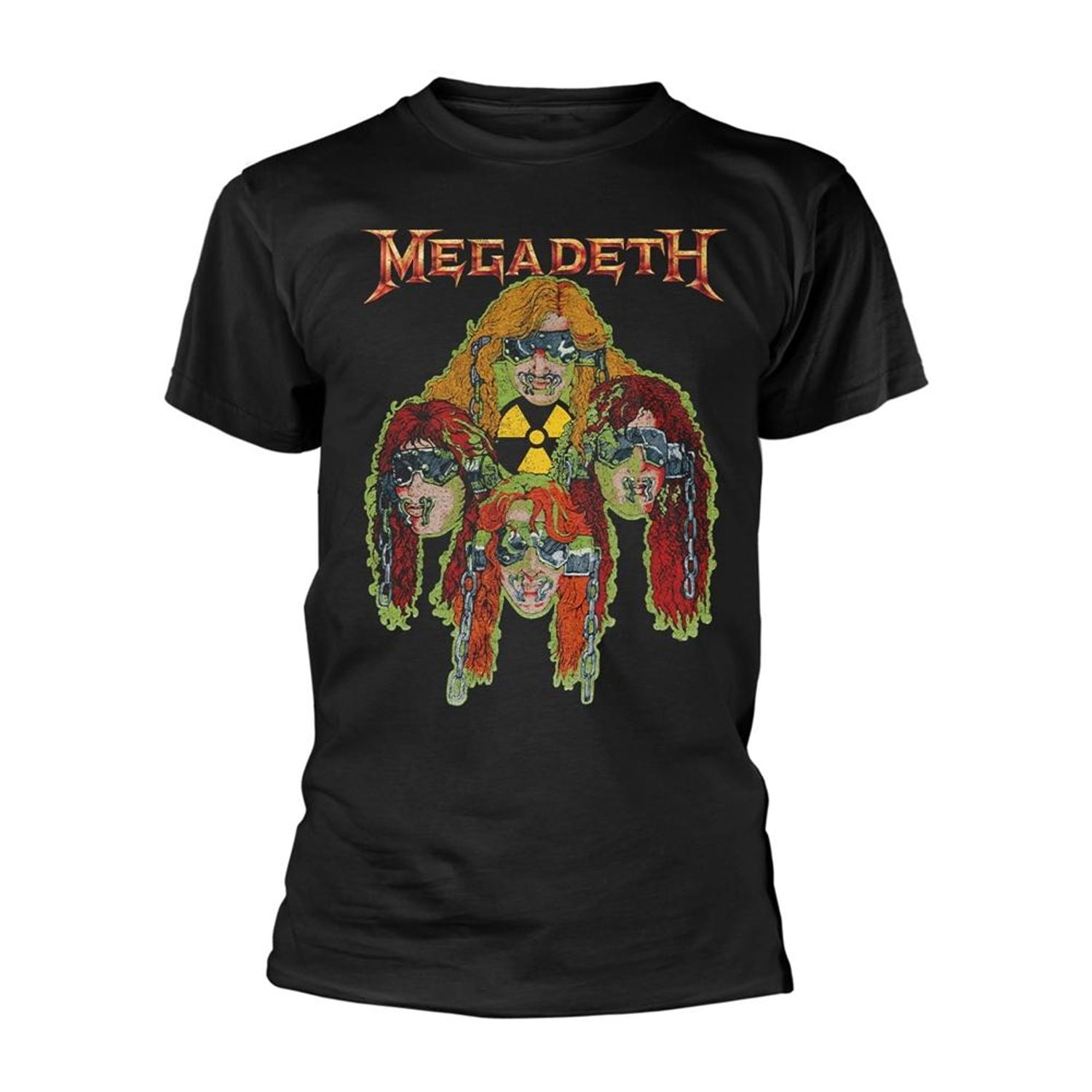 Click here for Megadeth Adult Nuclear Glow Heads T-Shirt Xl prices