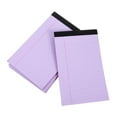 UPOUART 4Pcs Small Legal Pads Purple Paper Material with Tear Off ...