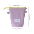 Beforeyayn Stand Up Pencil Pouch, Expandable Zipper Pencil Case, for ...