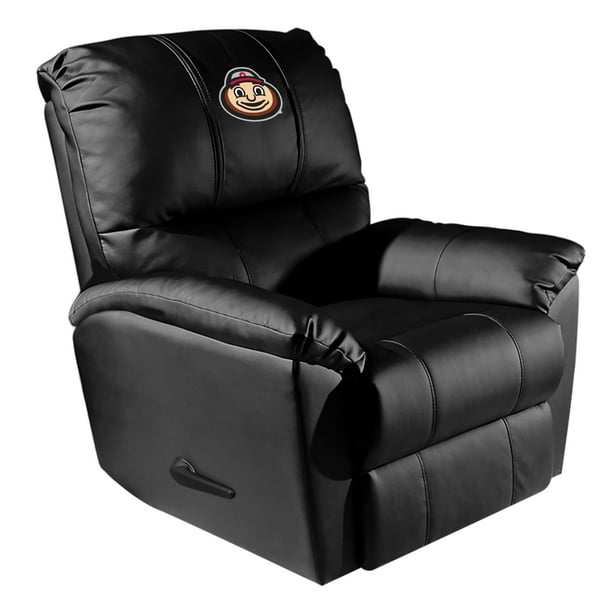 Ohio State Buckeyes Brutus Head Logo Freedom Rocker Recliner with ...