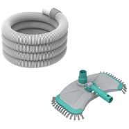 Intex Deluxe Cleaning Maintenance Swimming Pool Kit with Vacuum & Pole ...