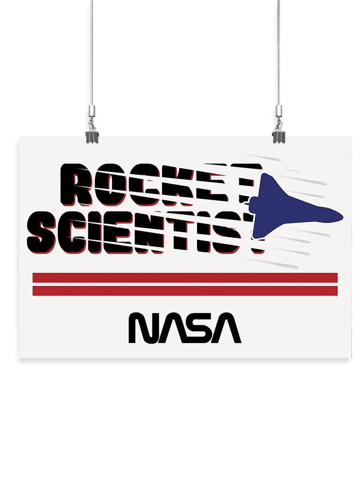 NASA Nasa Rocket Scientist Poster - NASA Designs, - Walmart.com