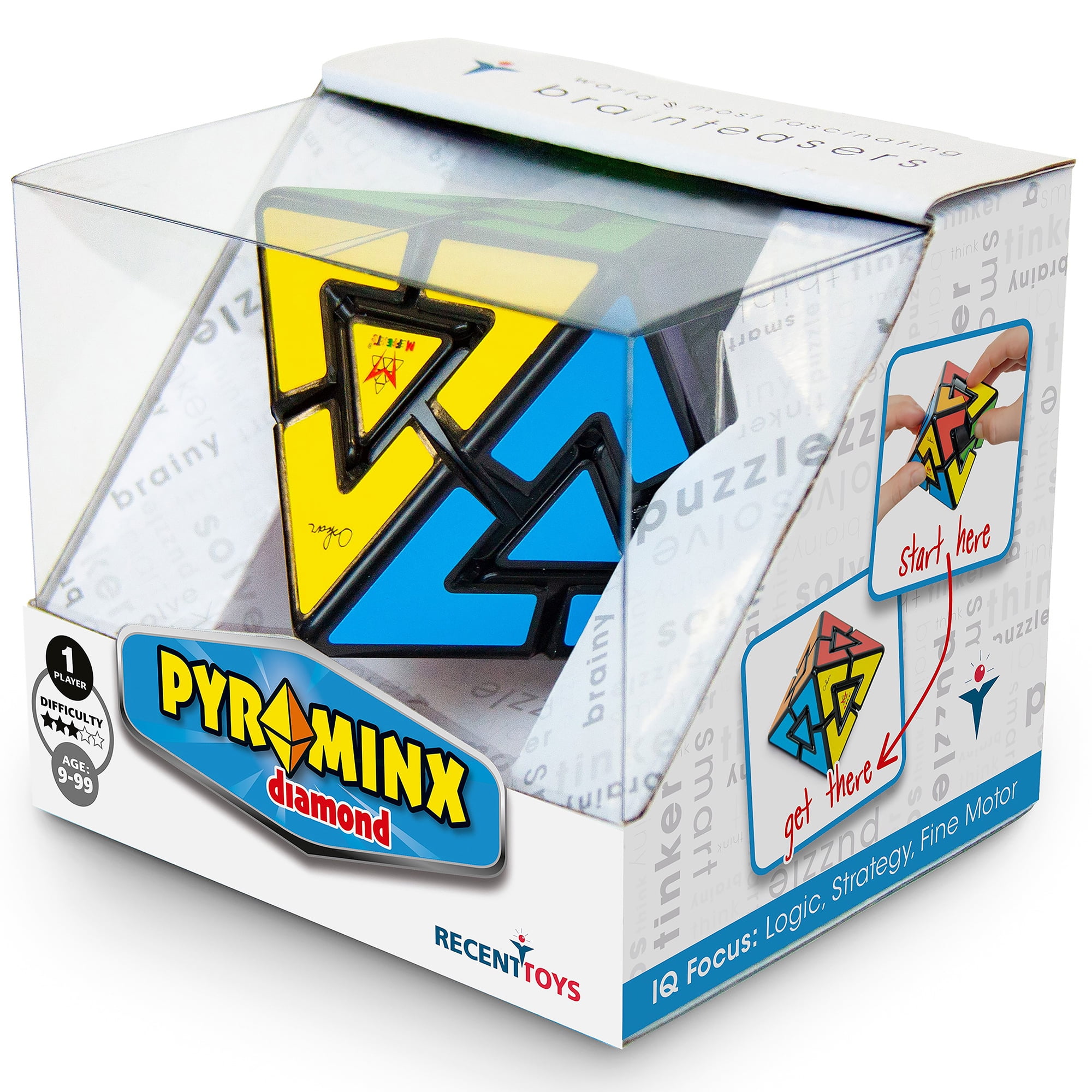 Meffert's Pyraminx Diamond, Mulitcolor - Walmart.com