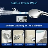 JOMOO Handheld Shower Head with Filter, High Pressure 10-Mode Water ...