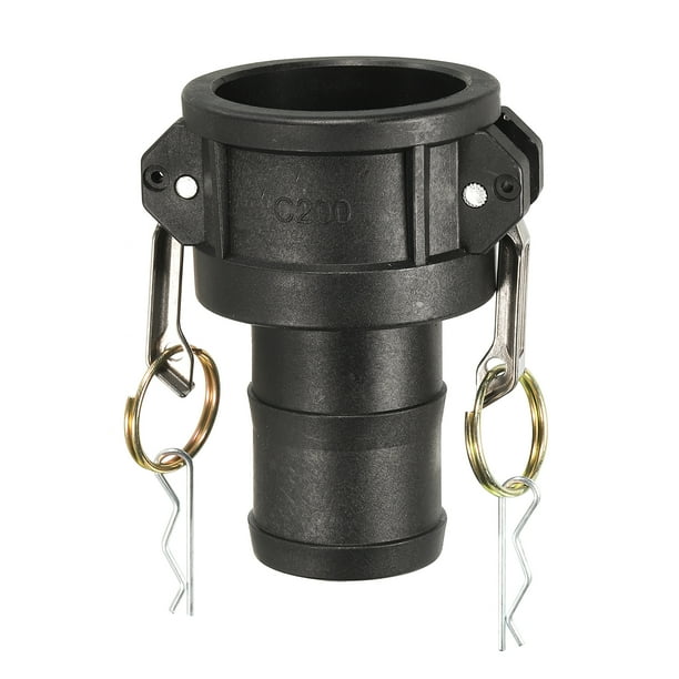 Uxcell IBC Tote Adapter 2" Cam Lock to 50mm Barb Fitting, Drain Adapter ...