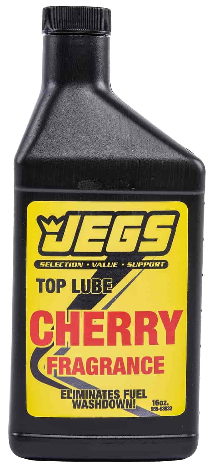 JEGS 63632 Top Lube Cherry Scented 16 oz. Bottle Treats up to 150 Gallons of Fue - Walmart.com