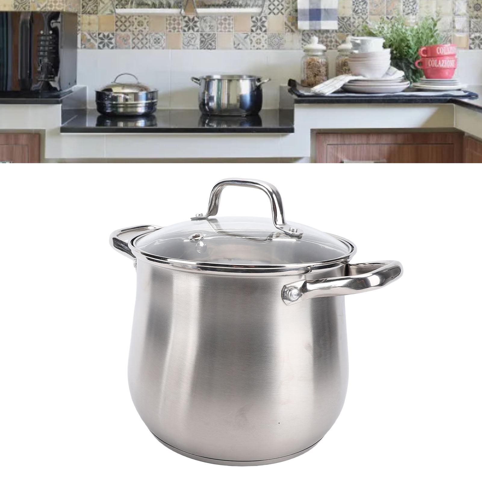 Click here for Crtynell Induction Stock Pot  Stainless Steel Soup... prices