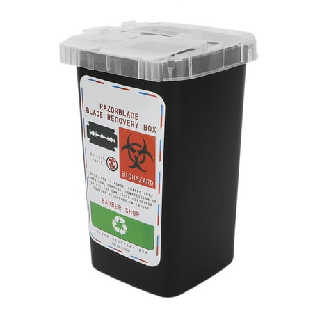 Disposal Blade Container, Shaving Blade Disposal Box Hardness Practical ...