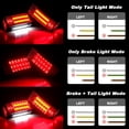 Submersible LED Trailer Tail Lights Kit Halo Glow, Boat Kit, Rectangle ...