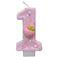Number 1 Birthday Candle for Party Celebration Holiday Festive ...
