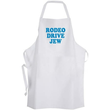 Rodeo Drive Jew Adult Size Apron California Beverly Hills Los Angeles ...