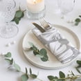 Cloth Napkins Set of 6 Grey Monstera Deliciosa Cocktail Napkins ...