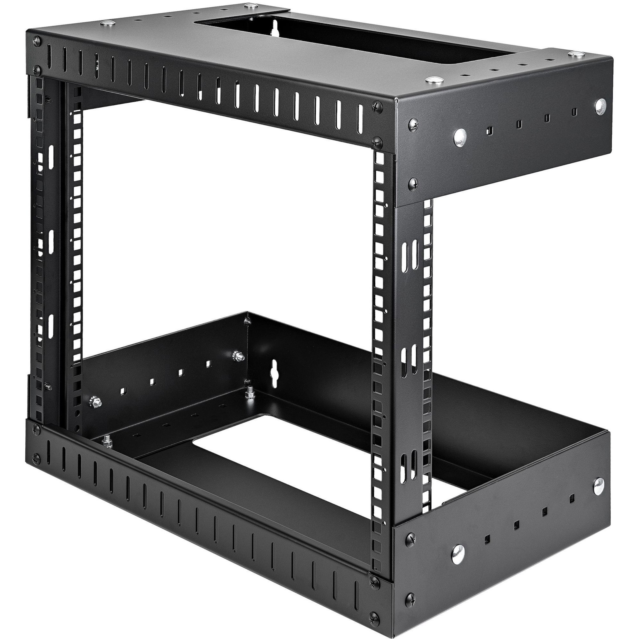 StarTech 8U 19 Wall Mount Network Rack Adjustable Depth 12 20 StarTech 8U 19 Wall Mount Network Rack Adjustable Depth 12 20