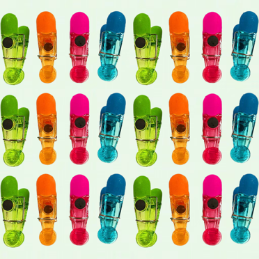 Cook with Color Chip Clips for Bags - Bag Chips Set of 10 - Walmart.com