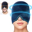 uncn Full Head Relief Hat (Soothing Head Hat), Ice Head Wrap (Ice ...