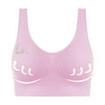 AHTJRT Sport Bras for Women Low Cut Seamless Full Coverage Love ...