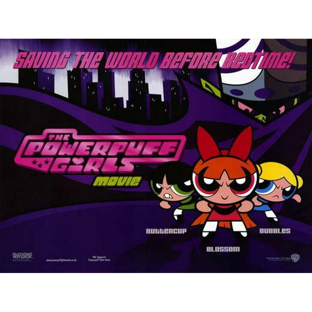 The Powerpuff Girls Movie POSTER 27" x 40" Style (Foreign) - Walmart ...